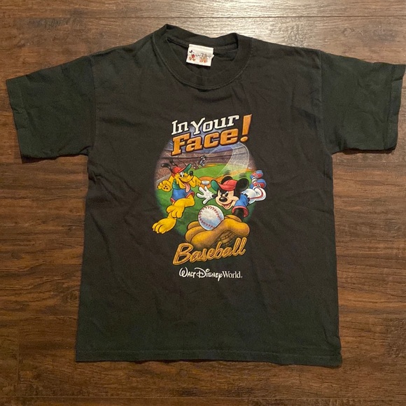 Disney | Shirts & Tops | Youth Disney Baseball Walt Disney World Tshirt ...